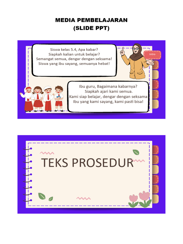 PPT TEKS PROSEDUR | PDF