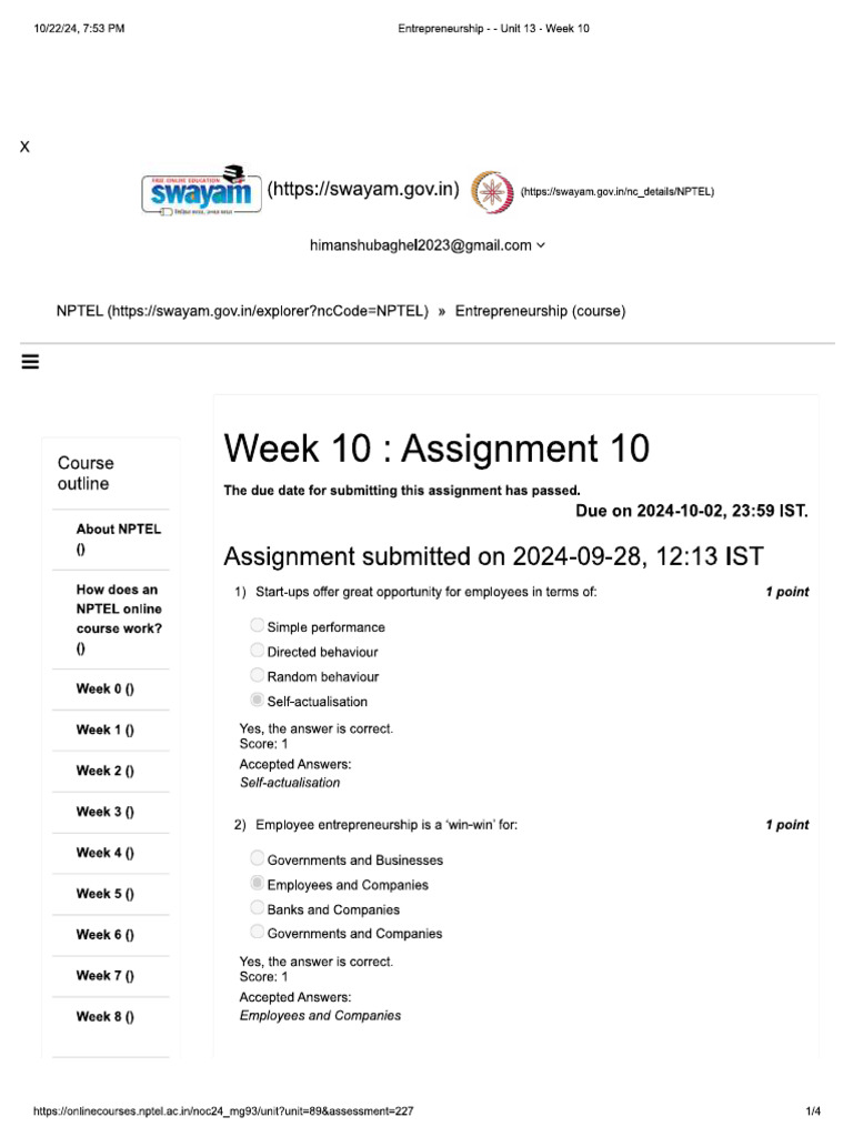 Week 10 | PDF