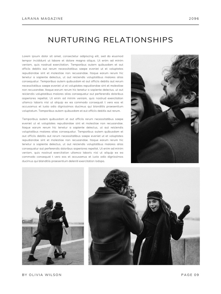 Grey Minimalist Photo Collage Fashion Magazine | PDF