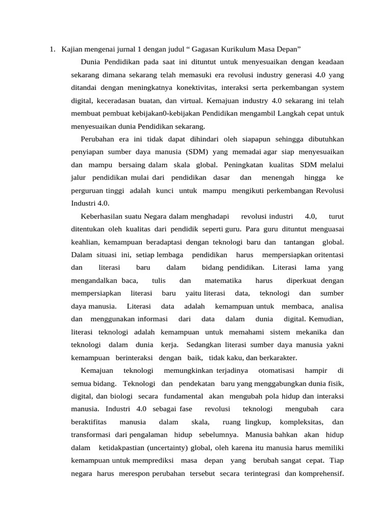 Kajian Tugas 5 | PDF