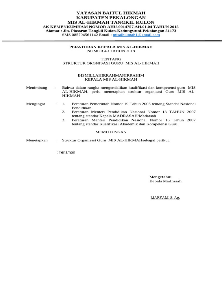 1.1 = 1.1-4 SK STRUKTUR_oke | PDF