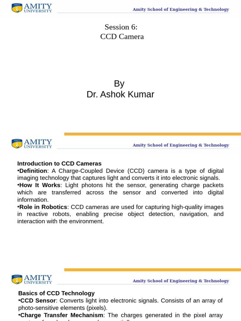 SESSION-6 | PDF | Charge Coupled Device | Camera