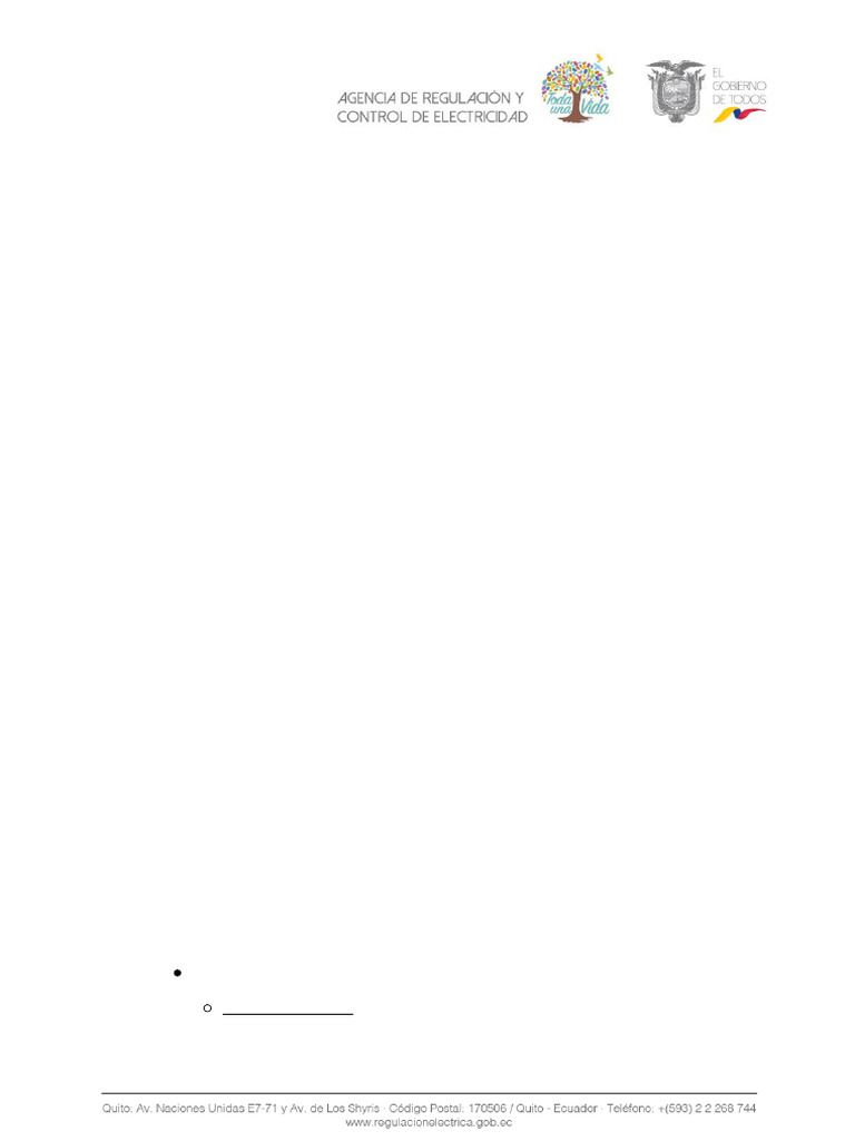 Oficio Nro. Arconel-Arconel-2019-0596-Of de 23 de Mayo de 2019 | PDF