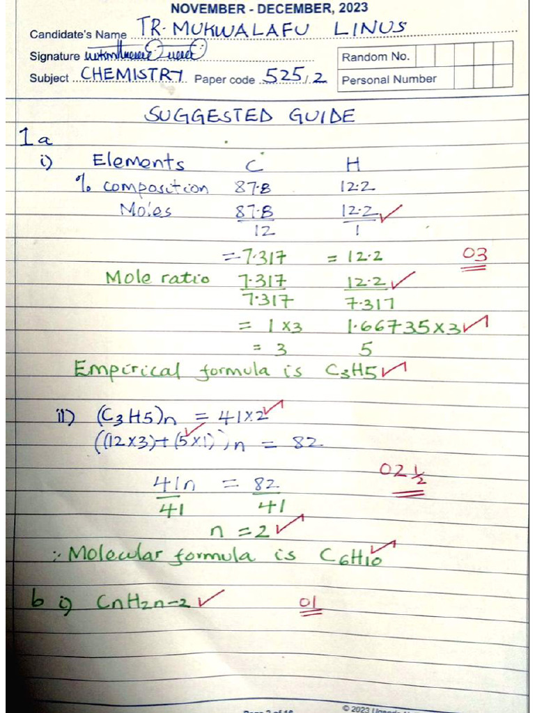 Paper 2 Suggested Guide24 | PDF