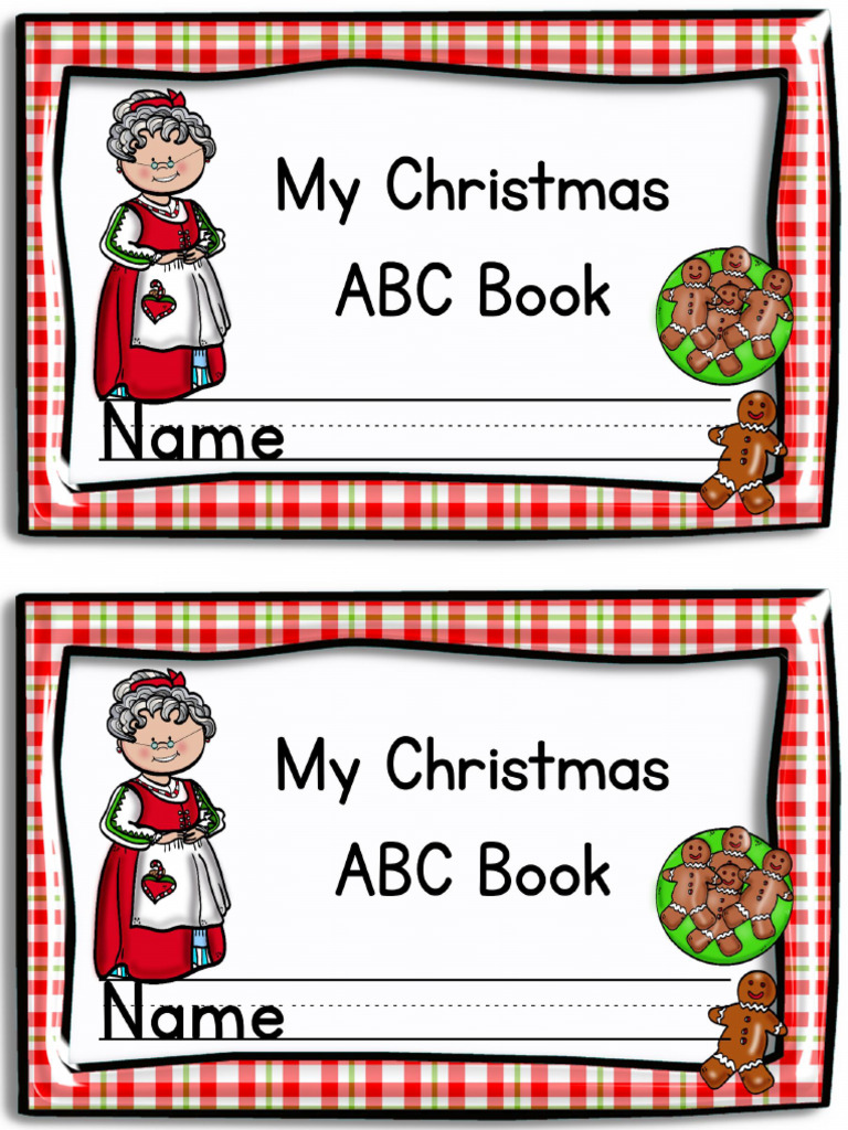 Christmas ABC Book for Kids | PDF | Christmas | December Observances