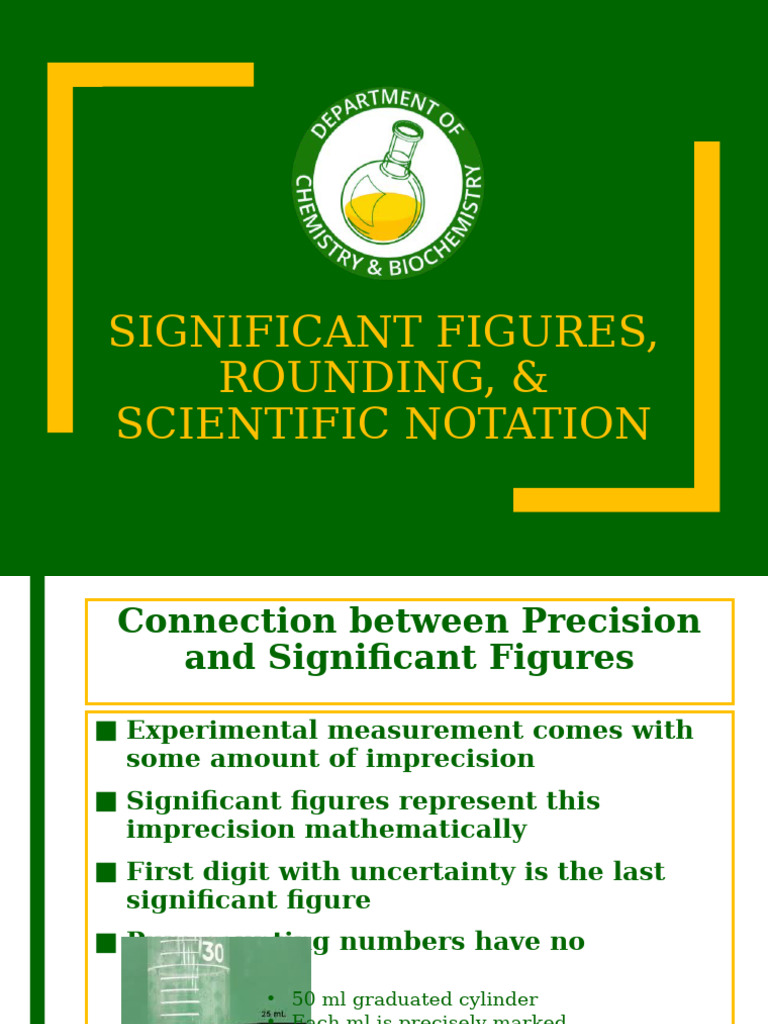 Sig Fig Slides | PDF | Significant Figures | Mathematics