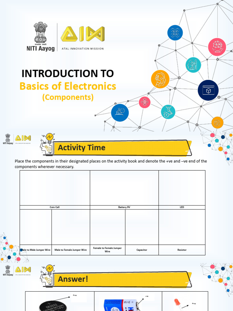 Basics of Electronics | PDF | Electrical Resistance And Conductance ...