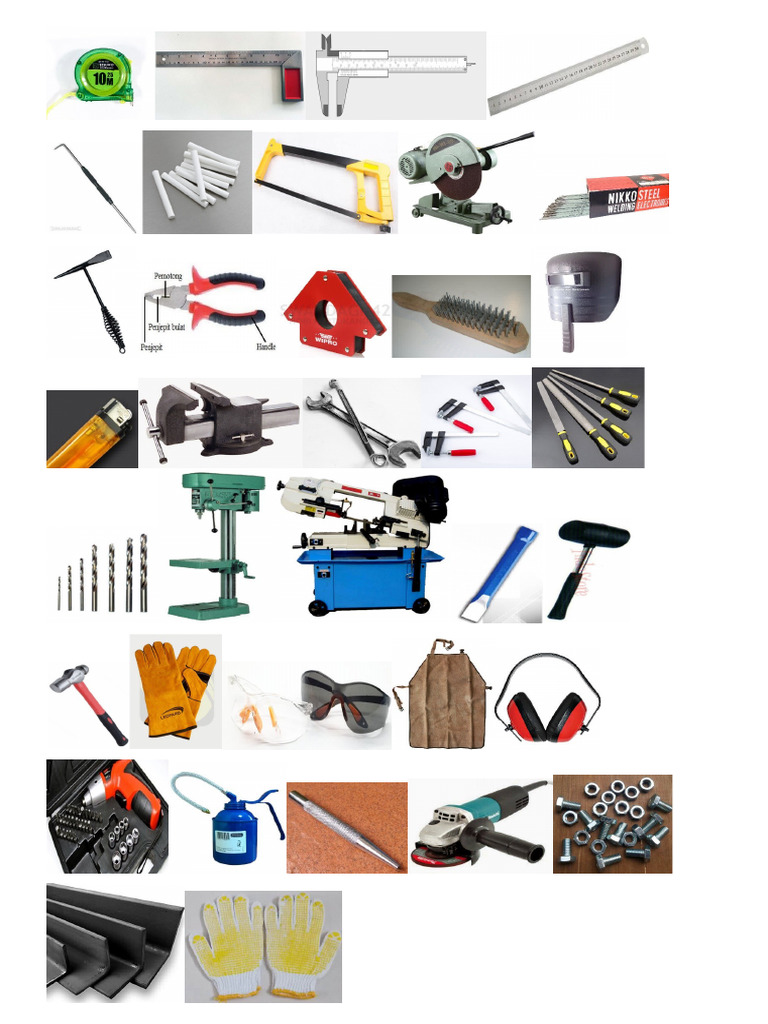 Peralatan Bengkel Baja | PDF