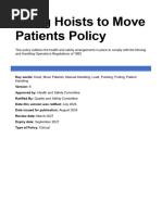 Safe Patient Mobilization Guide | PDF