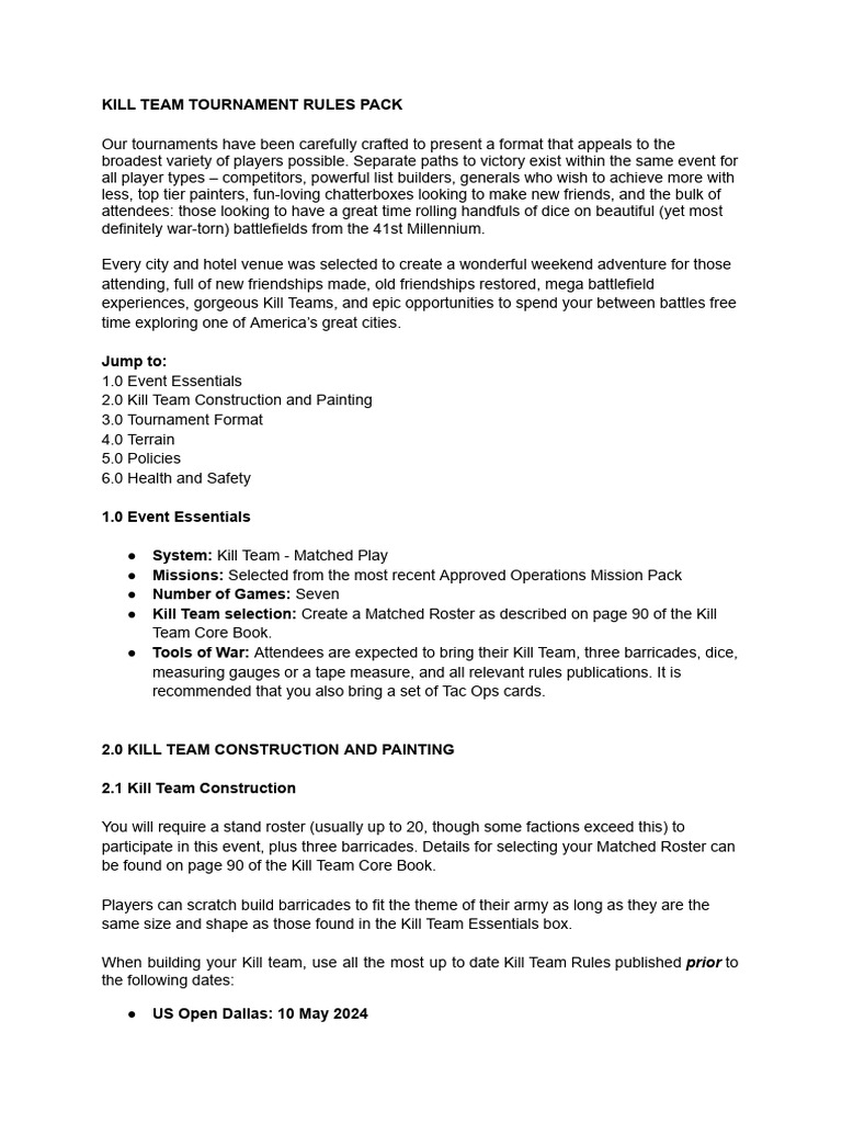 2024 Kill Team Digital Rules Pack | PDF