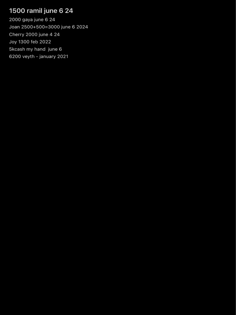 1500 Ramil June 6 24 | PDF