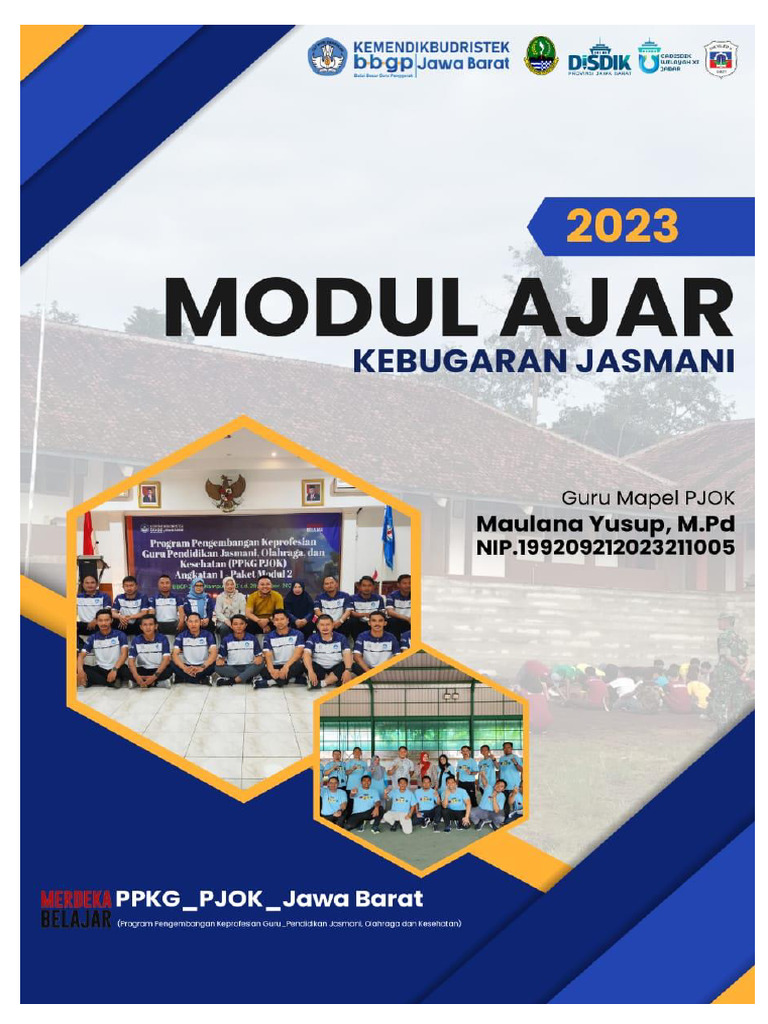 Modul Ajar Pjok SMK Fase F Kelas Xi Kebugaran Jasmani Maulana Yusup ...