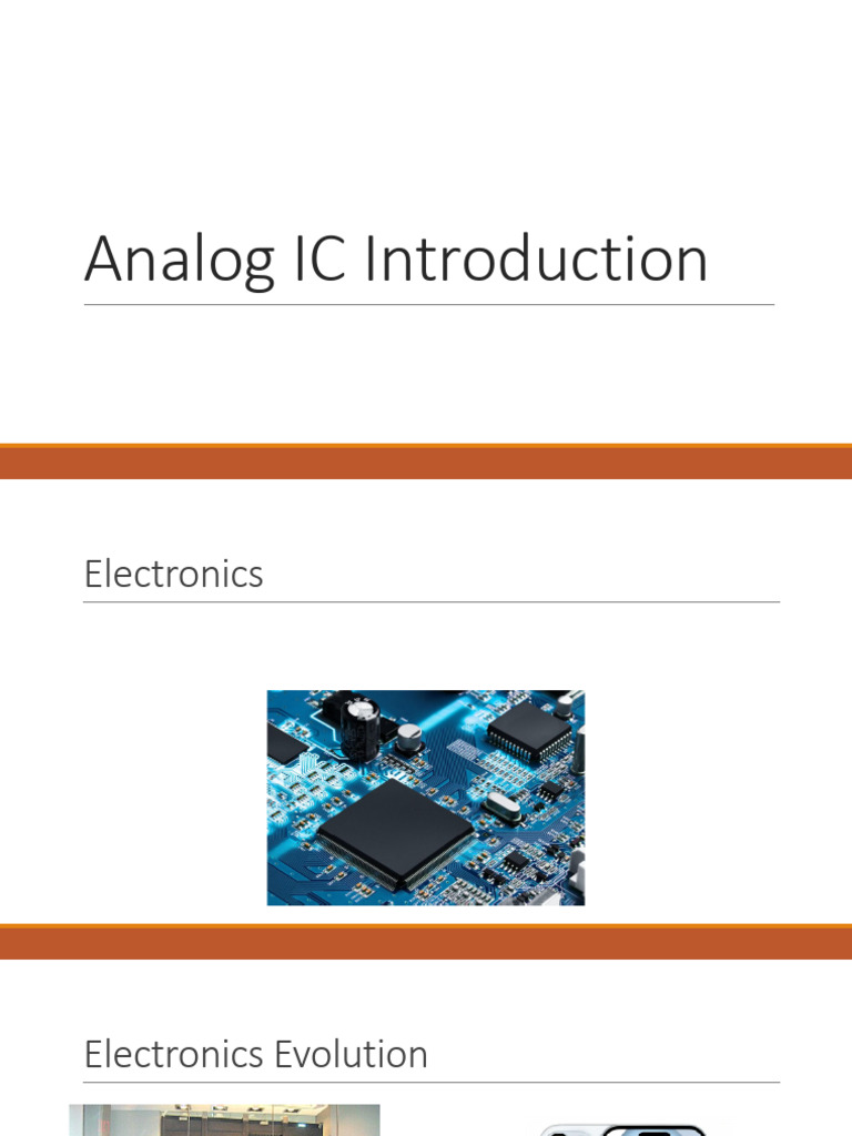 Analog Intro | PDF