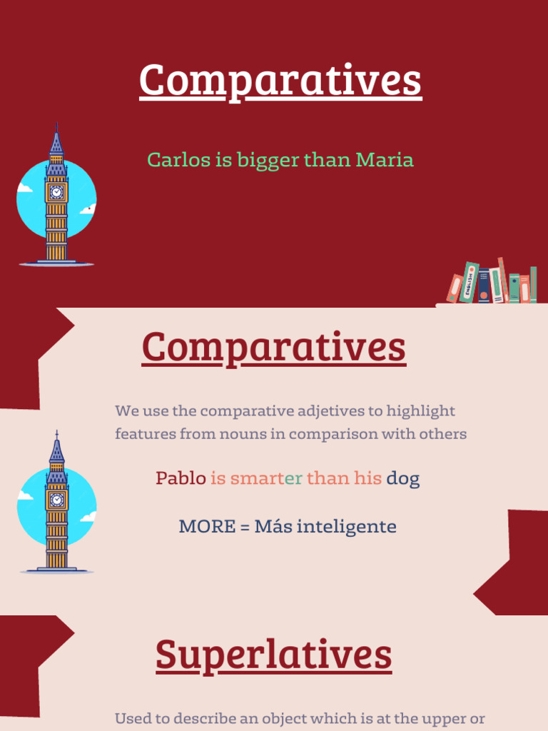 Comparatives English | PDF