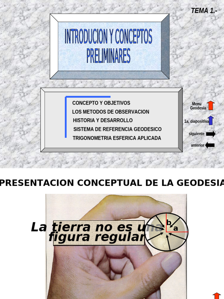 GEODESIA I Introducción | PDF | Geodesia | Science