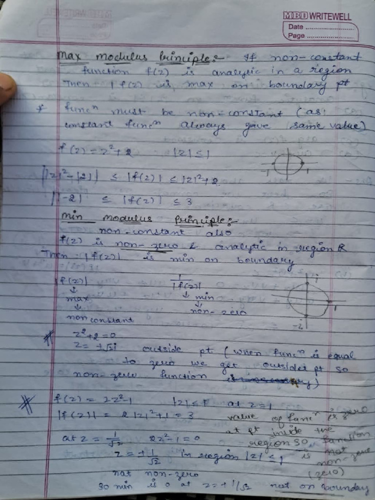 complex analysis | PDF