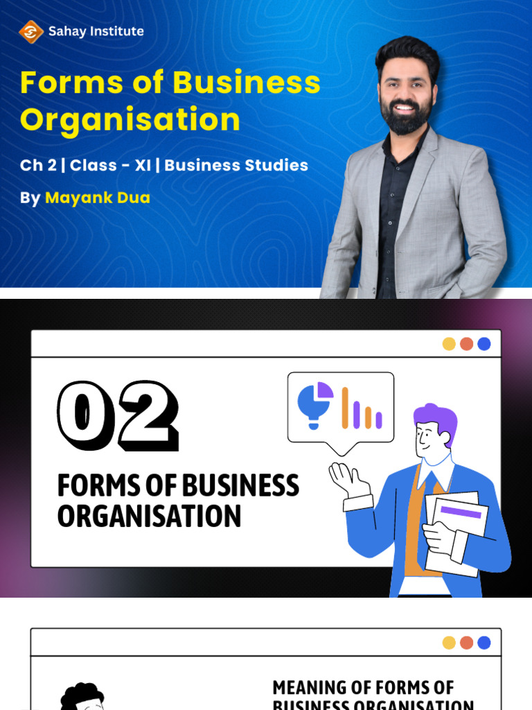 Business Organization Forms Explained | PDF | Partnership | Sole ...