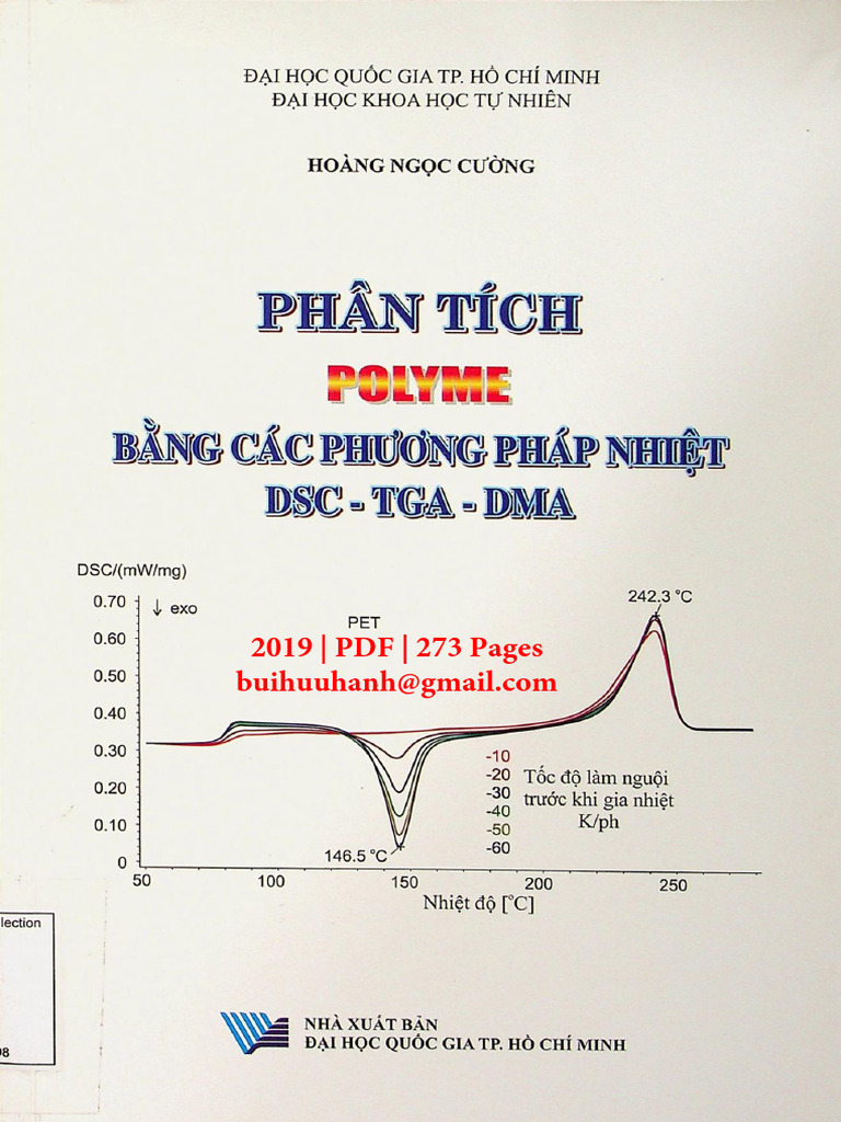 Phân Tích Polyme Bằng Các Phương Pháp Nhiệt DSC-TGA-DMA (NXB Đại Học ...