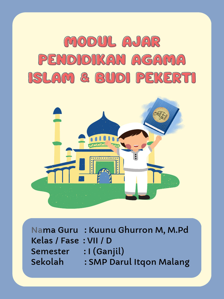 Modul Ajar Pai Kelas 7 Kumer | PDF