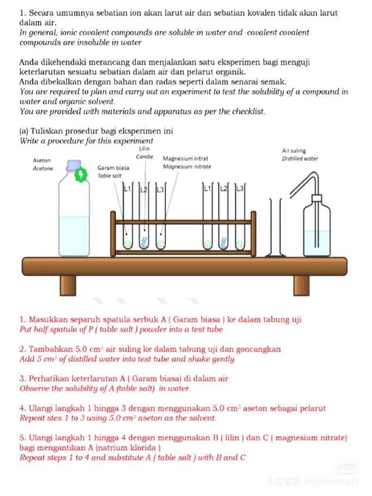 Che UAS SPM 2024 | PDF