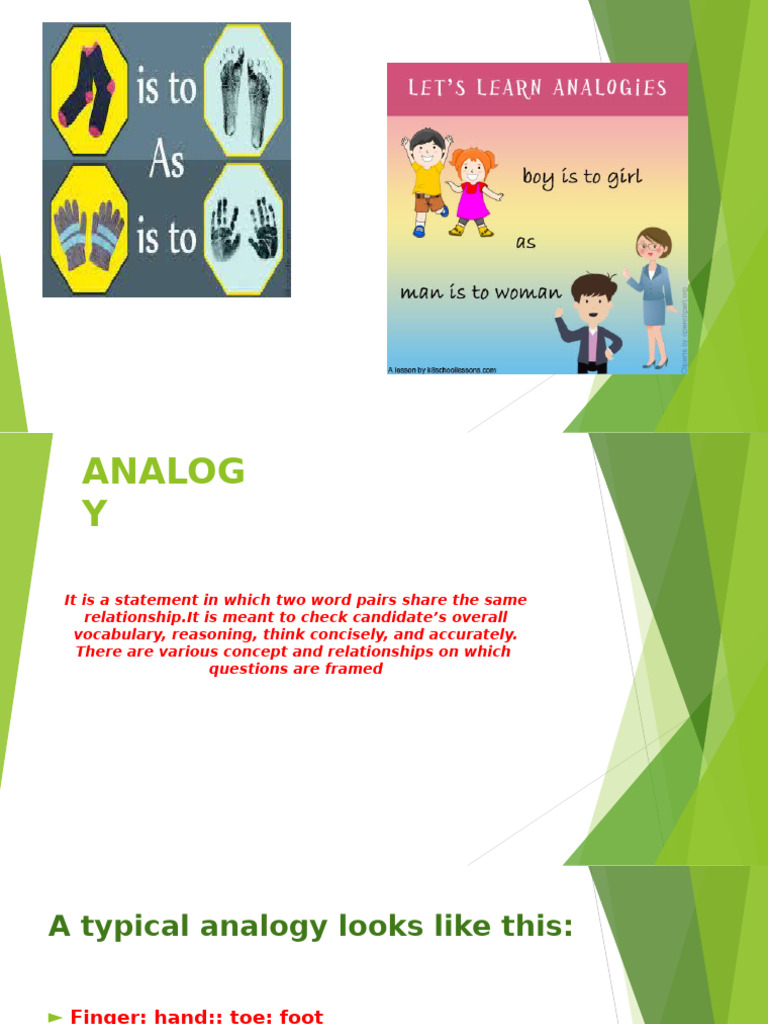 ANALOGY (1) | PDF | Analogy