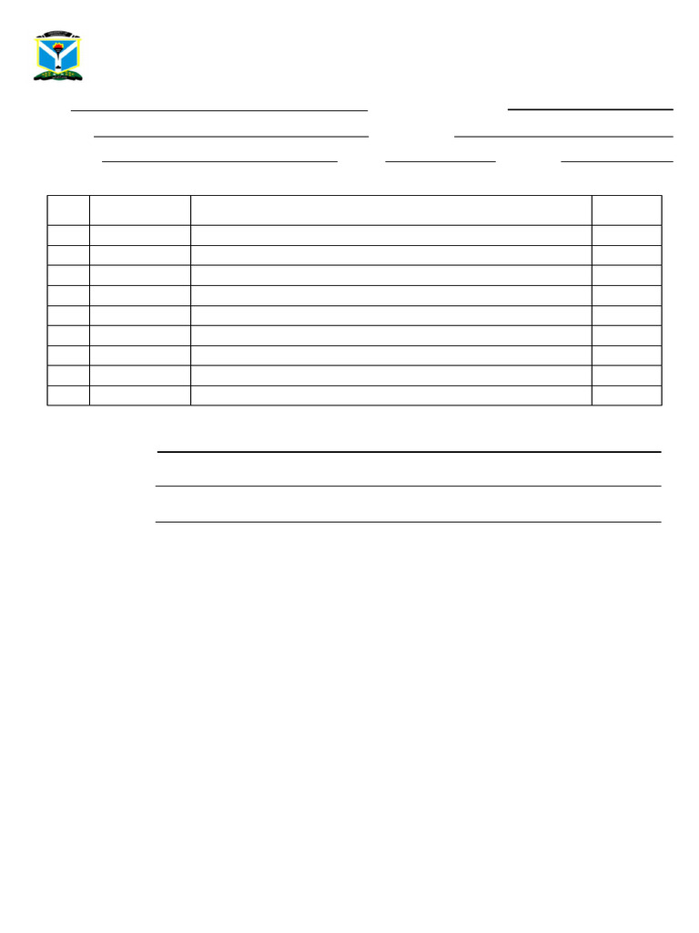 Course Form - SECOND SEMESTER, 2023 - 2024 | PDF