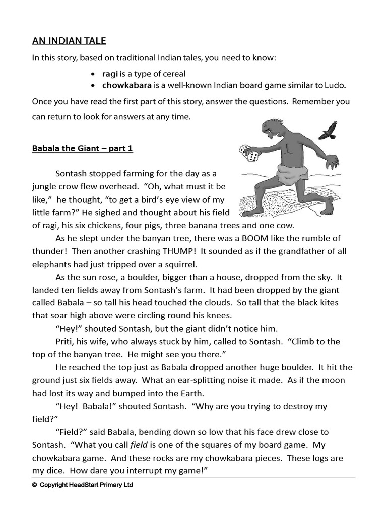 Babala The Giant - Part 1 | PDF