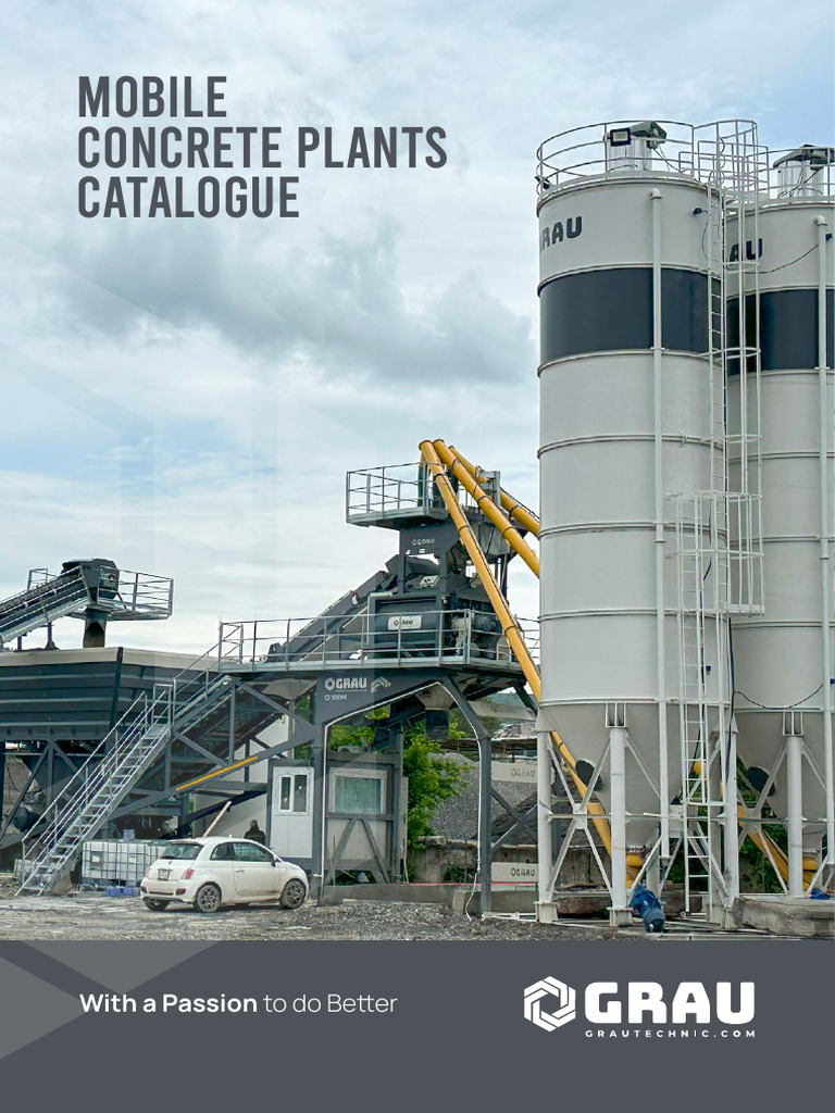Grau Mobile Concrete Plants Web v2 | PDF | Concrete