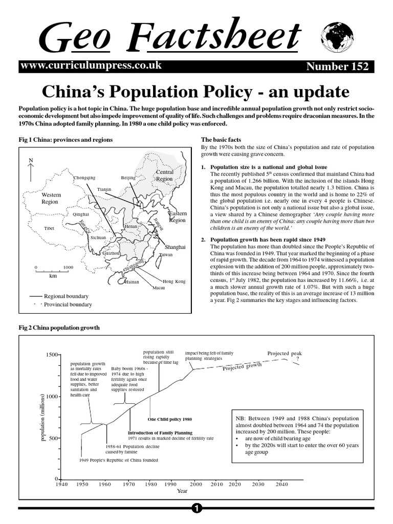 152 China Population Policy-Update | PDF | China | World Politics