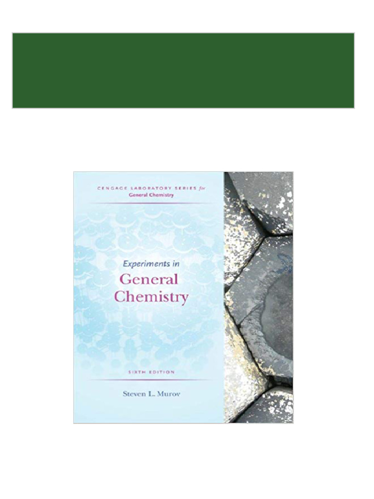 (Ebook PDF) Experiments in General Chemistry 6th Edition Download PDF ...