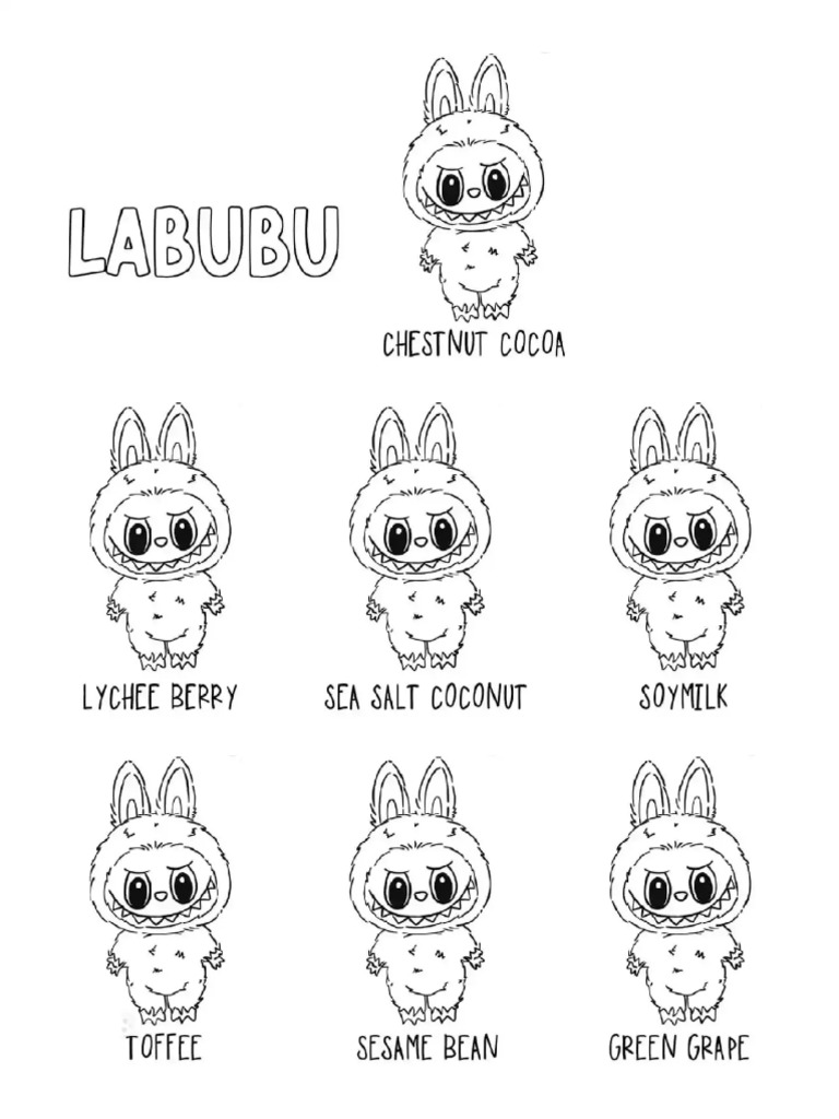 Coloriage-Labubu-100 | PDF