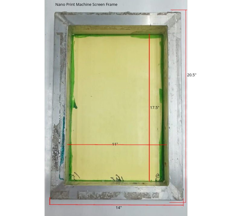 Nano Print Machine Screen Frame | PDF