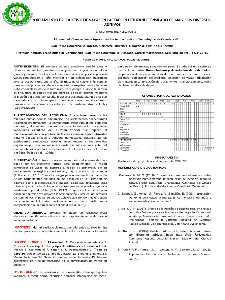 CARTEL-PROTOCOLO 2024 - Dalia 21112024 | PDF | Vacas