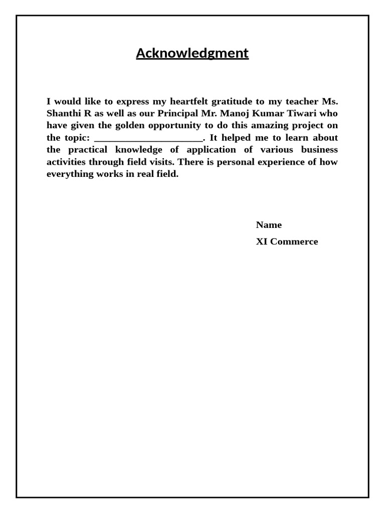 BST Acknowledgment Copy 3 | PDF