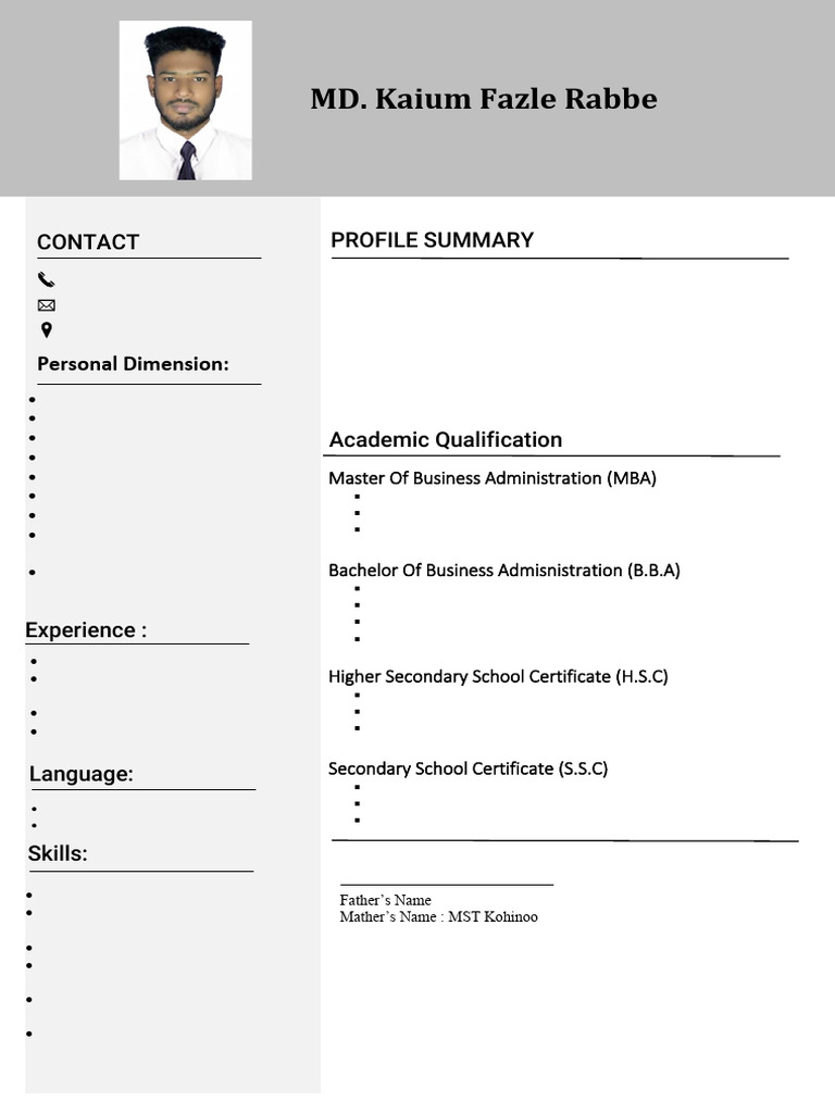 Resume Rabbi | PDF