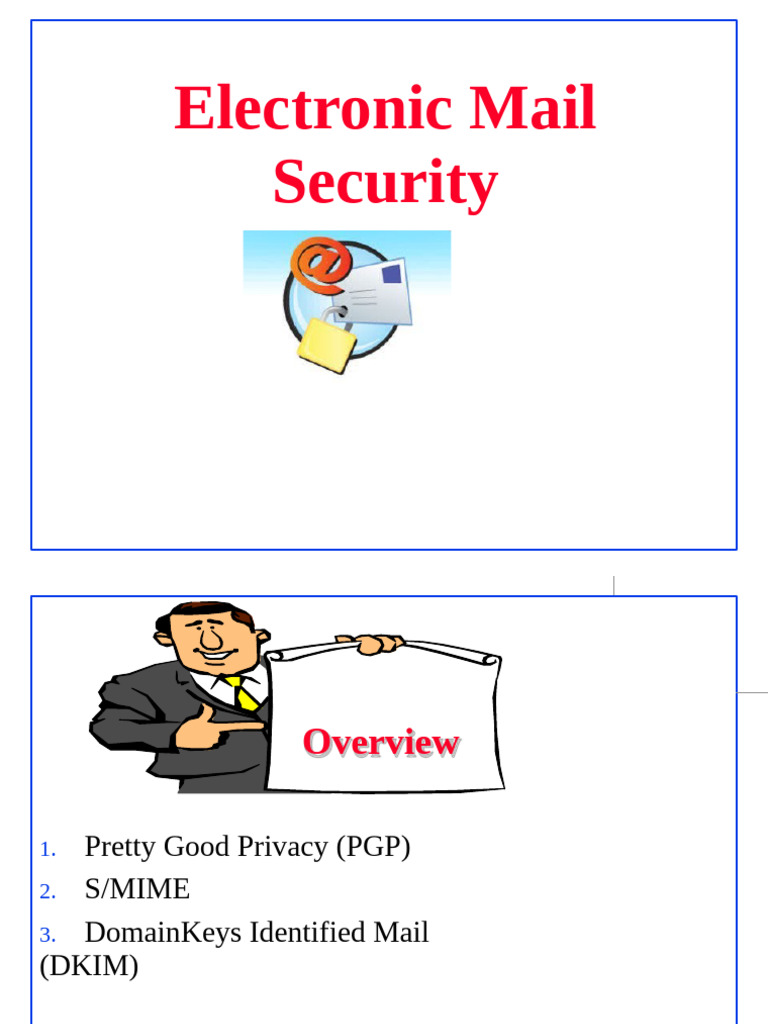 S/MIME vs DKIM in Email Security | PDF