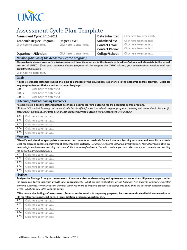 Assessment Plan PDF | PDF | Educational Assessment | Cognition