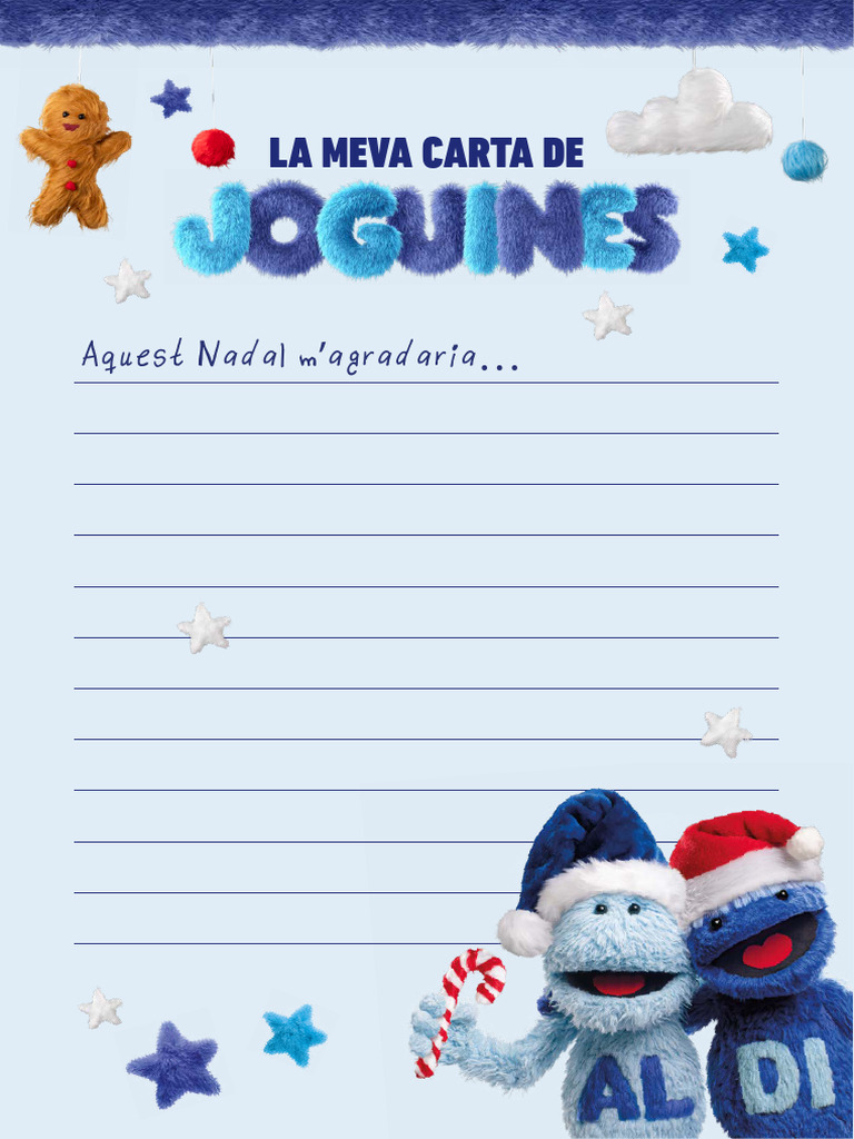 Carta Navidad Catalan Aldi | PDF