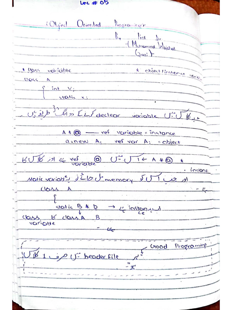 oop lec 5 | PDF oop lec 5 | PDF