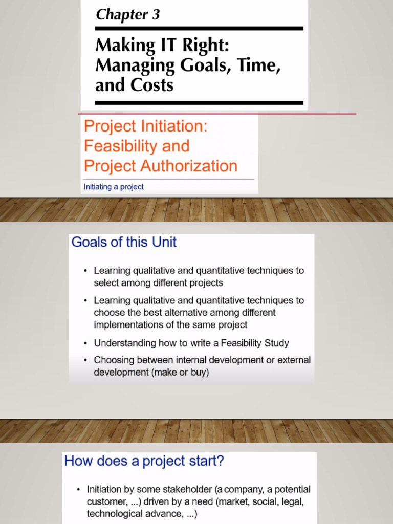 Software Project Management Chapter 3 | PDF | Internal Rate Of Return ...