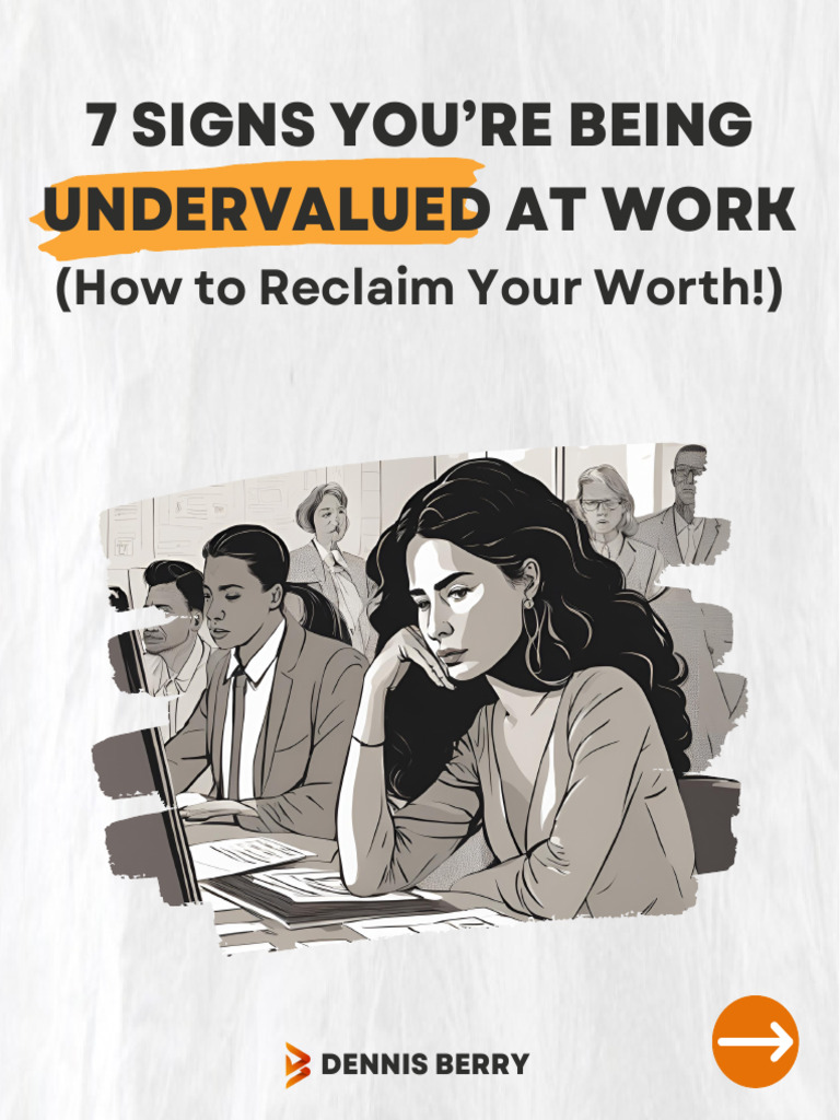 7 Signs You Are Undervalued | PDF
