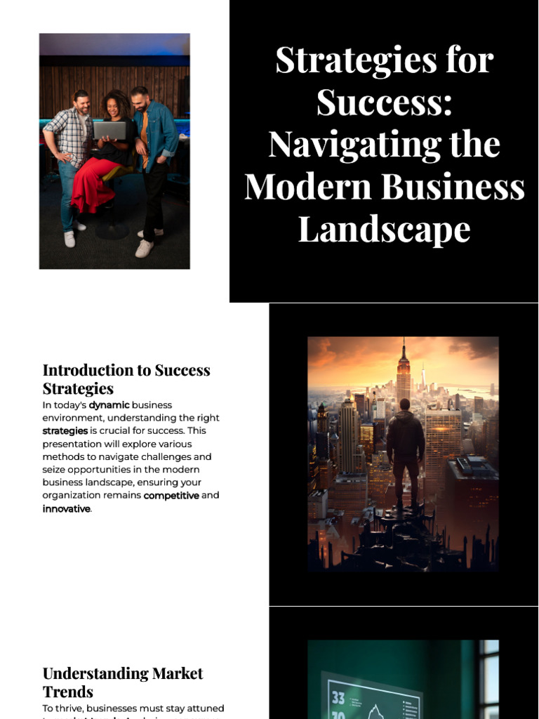 Slidesgo Strategies For Success Navigating The Modern Business Landscape 2024100814022785Jz ...