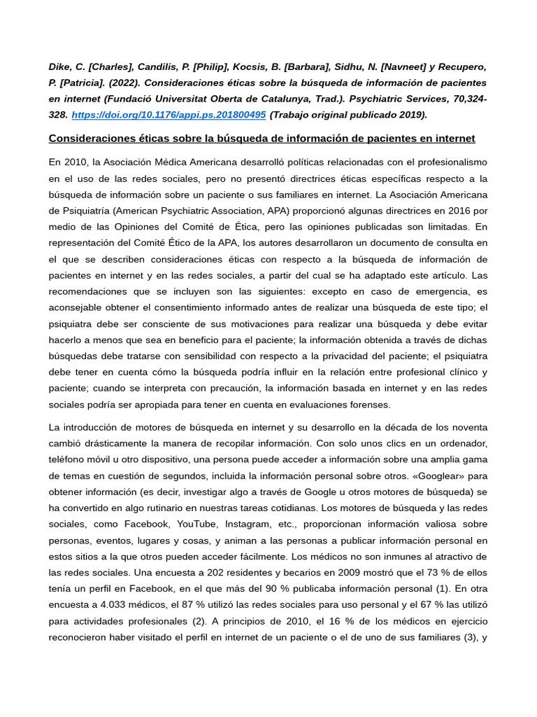 Dike, C. [Charles], Candilis, P. [Philip], Kocsis, B. [Barbara], Sidhu ...