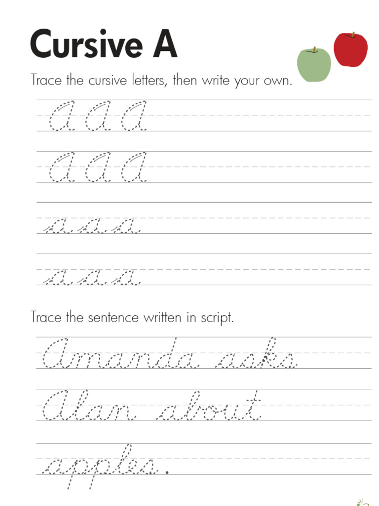 Cursive Writing Practice | PDF | Writing | Graphemes