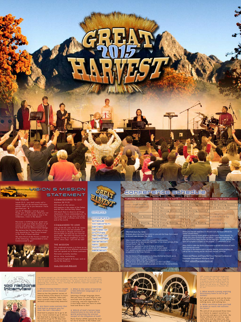 Great-Harvest-Mag | PDF | Revelation | Jesus