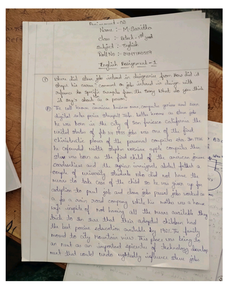 English Assignment | PDF