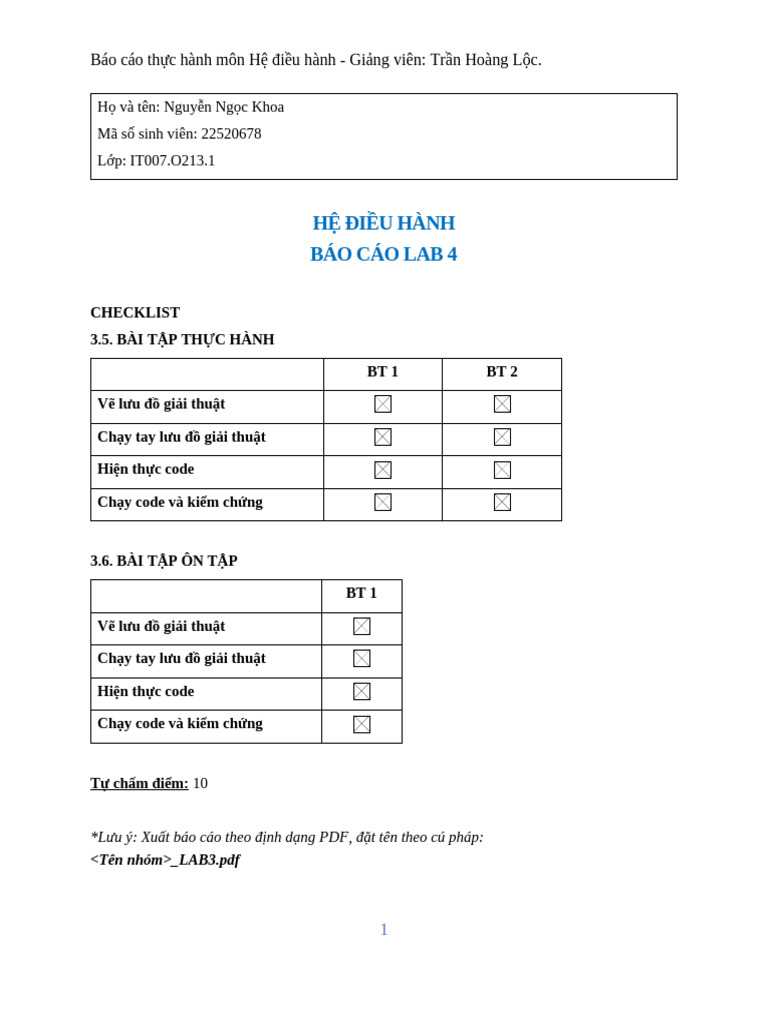 [OS] Mau bao cao LAB 4 | PDF