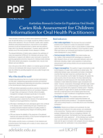 AAPD, 2014, Guideline On Caries-Risk Assessment and Management For ...