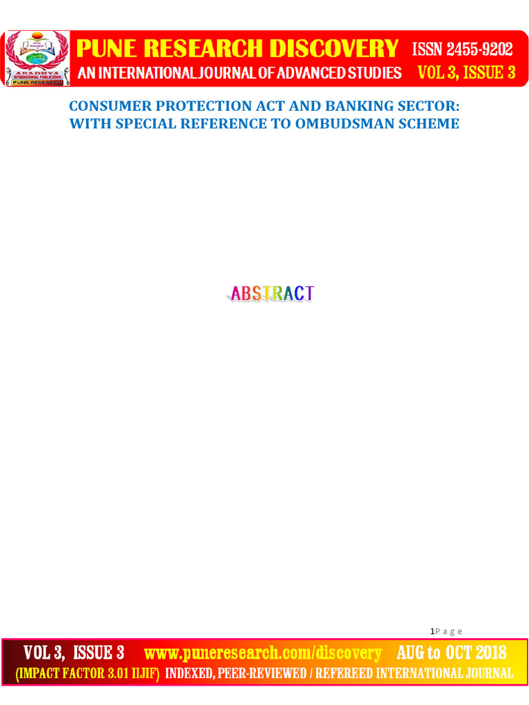 Consumer Protection in Banking Sector | PDF | Banks | Debit Card