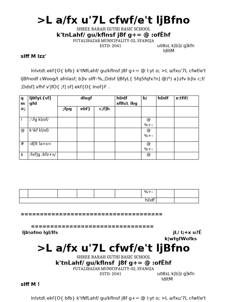 Bir Singh Sir Student Khaja Bharpai BAISHAKH JETH ASHAD | PDF